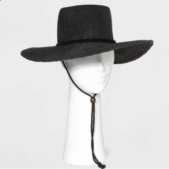 Universal Thread | Accessories | Straw Boater Hat With Chin Strap By ...
